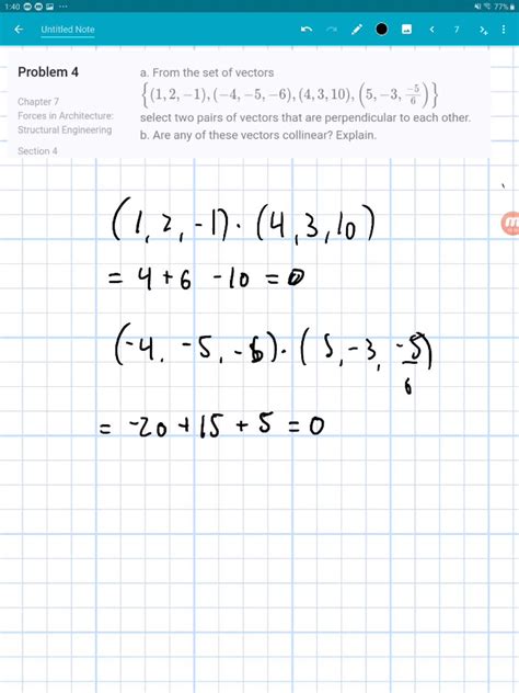 Solved A From The Set Of Vectors { 1 2 1 4 5 6 4 3 10 5 3 5 6 } Select Two