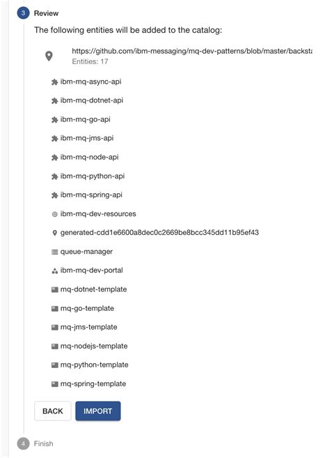 Deploy And Explore Ibm Mq Developer Patterns In Backstage Ibm Developer