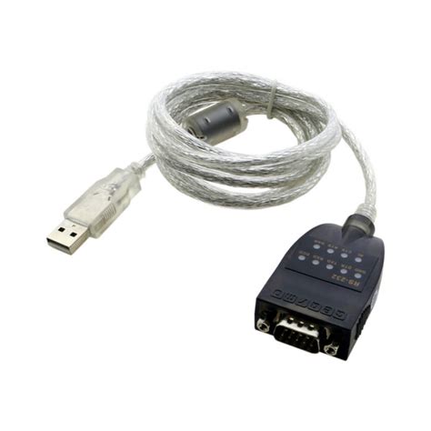 USB Serial USB 2 0 RS232 Adapter With LED Indicators