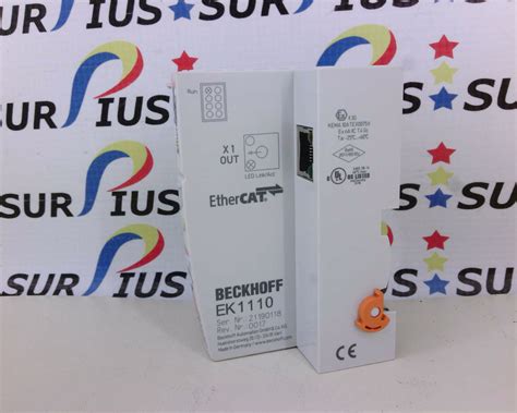 Beckhoff Ek1110 Ethercat Extension Surpius
