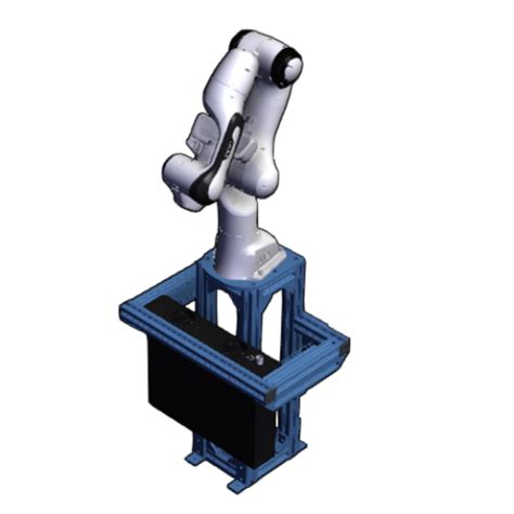 Franka Emika Panda Robot Stand 720mm Height Vention