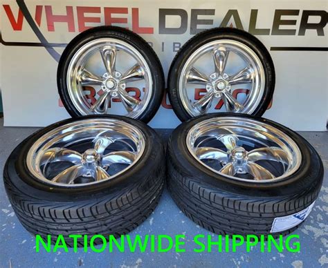 20 Inch American Racing Torq Thrust Wheels Tires Unmounted C10