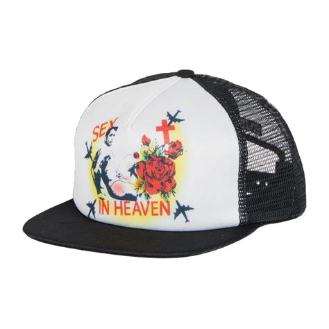 Buy Supreme Sex In Heaven Mesh Back 5 Panel Black Novelship