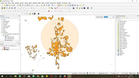 How To Use Select Features By Area In Qgis Free Gis Tutorial