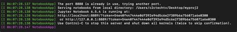 Fix Jupyter Notebook The Port 8888 Is Already In Use Trying Another Port Code2care