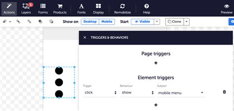 How To Create A 3 Dot Menu On Mobile Convertri Knowledge Base