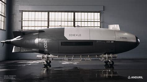 Anduril Delivers First Dive Ld Autonomous Underwater Vehicle To Us Navy