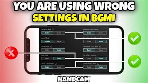 ALL NEW BASIC ADVANCE SETTINGS CONTROLS BGMI SENSITIVITY PUBG HANDCAM YouTube