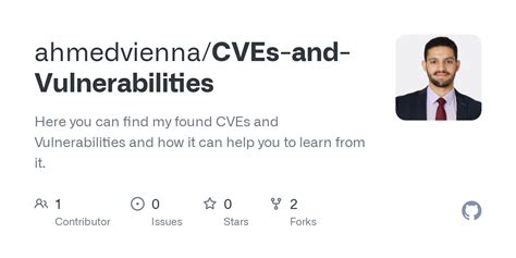 Github Ahmedviennacves And Vulnerabilities Here You Can Find My