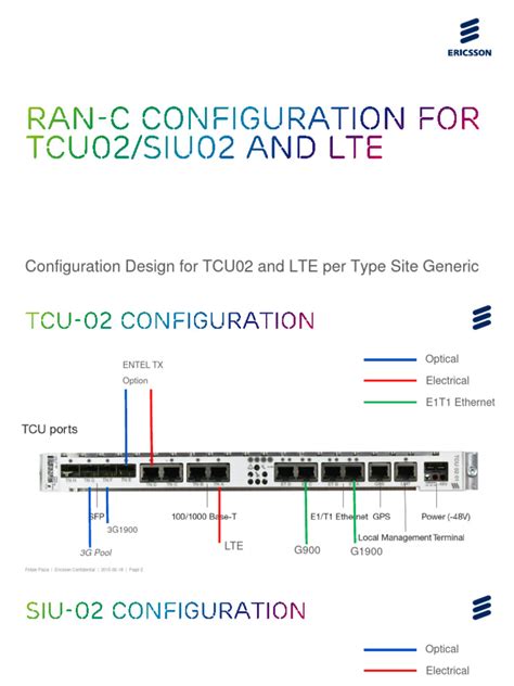 Ranc Configuration For Tcu02 And Lte Revc Pdf Computer Networking Telecommunications