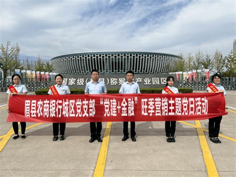 眉县农商银行联合党支部开展党建 金融主题党日活动 工作 授信 小分队