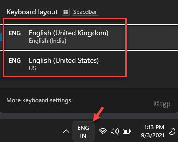 How To Change Key Sequence To Change Input Language In Windows