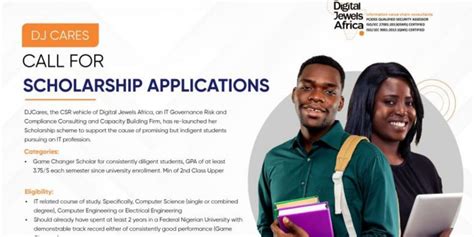 Digital Jewels Scholarship N200 000 Cash Prize Per Beneficiary