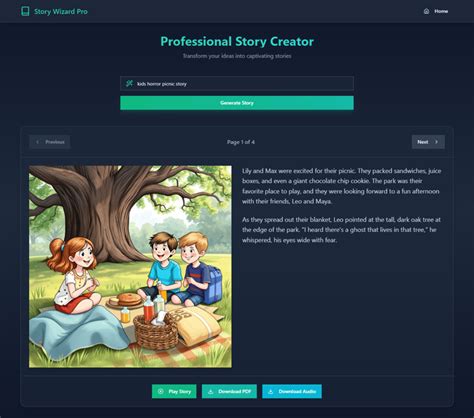 Made Ai Powered Interactive Storybook Generator With Nextjs Gemini