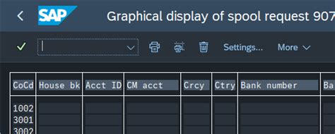 excel working example for rfc call transaction using to print to