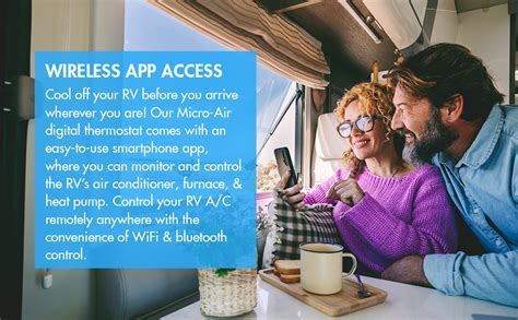 Micro Air Easytouch Digital Rv Thermostat Replacement Programmable And Reliable