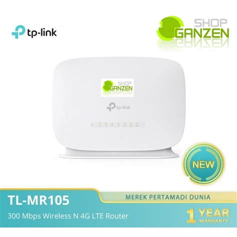 Jual Tp Link Tl Mr Mbps Wireless N G Lte Router Internal Antennas Jakarta Pusat