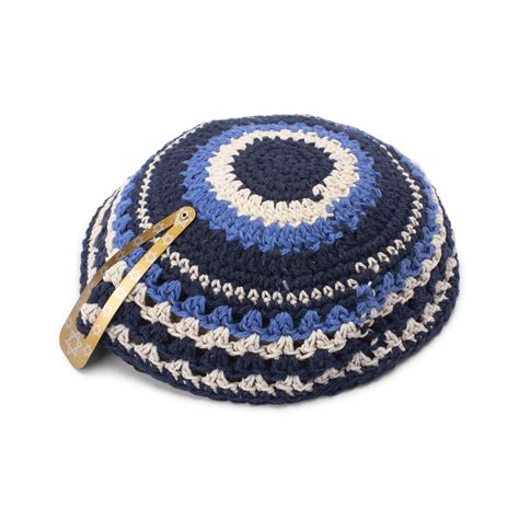 Crochet Yamaka Pattern Jewel Tone Kippah Handmade Crochet Kippah