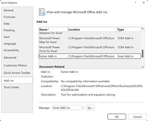 Cannot Use Solver Add In Microsoft Qanda