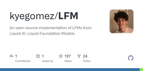github kyegomez lfm an open source implementation of lfms from