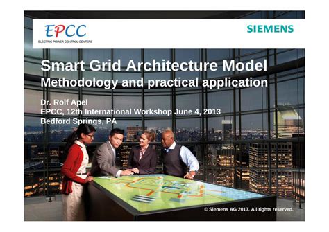 Pdf Smart Grid Architecture Model Epcc Workshopepcc