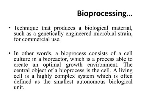 Bioprocess Simulation Pptx