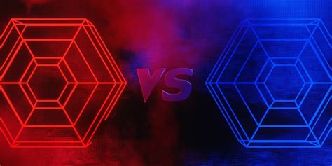 미래의 사이버 펑크 도시 게임 벽지 공상 과학 배경의 3d 그림 렌더링 E스포츠 게이머 배너 네온 광선 대 플레이어 도전의 표시 프리미엄 사진