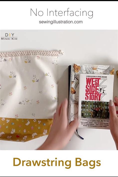Simple Drawstring Bag Tutorial Artofit
