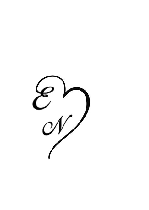 Letter N And Tiny Heart Tattoo Located On The Wrist Initial Wrist Tattoos Initial Tattoo