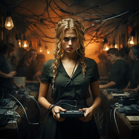 Premium Ai Image Computer Network