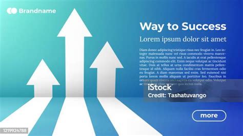 성공의 길 웹 템플릿 비즈니스 화살표 목표 방향 개념 성공 직업에 대한 스톡 벡터 아트 및 기타 이미지 직업 3차원 형태 개념 Istock