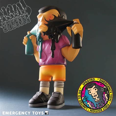 Sprayed By Emergency Toys Myplasticheart