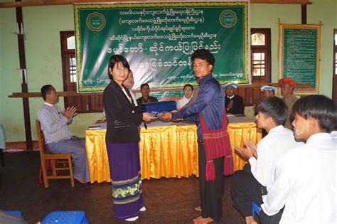 ဆီဆိုင်မြို့နယ်၌ အသက်မွေးဝမ်းကျောင်း အထောက်အကူပြု အခြေခံမော်တော်ဆိုင်ကယ် ပြုပြင်နည်းသင်တန်းဆင်း