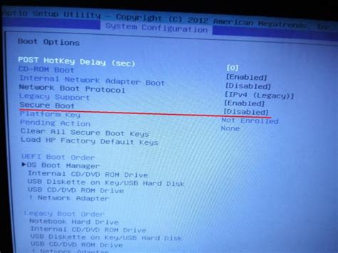 Как отключить Secure Boot в Bios HP инструкция Voprosoff net