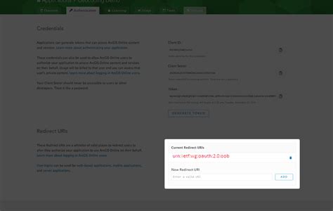 Solved Invalid Redirecturi Issue Oauth Sample Esri Community