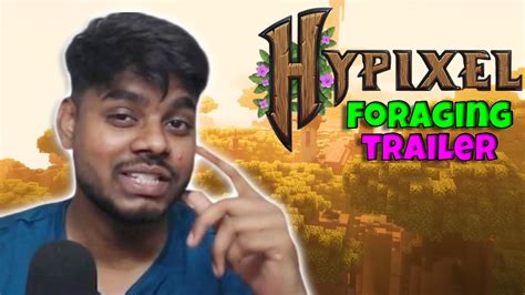 Reacting To The New Foraging Update Trailer In Hypixel Skyblock 🍃🔥