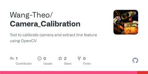 Github Wang Theo Camera Calibration Tool To Calibrate Camera And Extract Line Feature Using