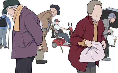 노인 엑스트라 할아버지 할머니