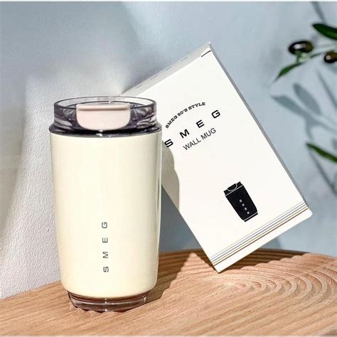 [readystock] 320ml Smeg Tumbler Smeg Coffee Cup Aesthetic Coffee Mug