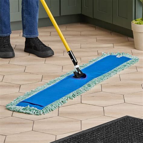 Lavex 48 Microfiber Pocket Dust Mop Pad