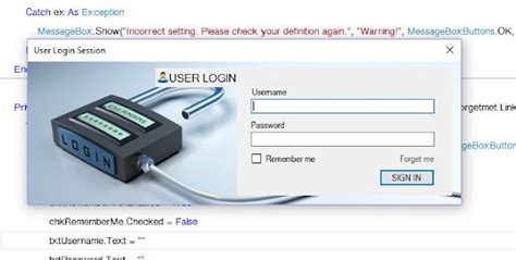 Remember User Login With Vb Net In Visual Studio Video Tutorial Small Smart Software