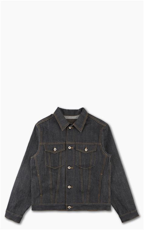 Naked Famous Naked Famous Denim Jacket Size L Natural Indigo Selvedge Hot Sex Picture