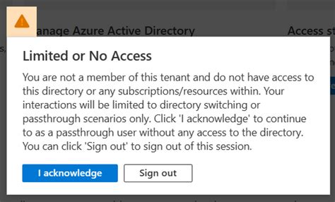 Help User Does Not Have The Necessary Aad Permissions To Register An App In The Tenant