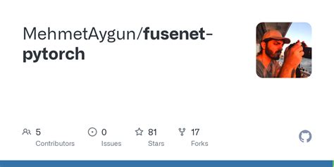 Github Mehmetaygun Fusenet Pytorch
