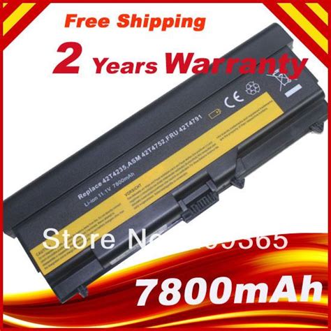 9cells 7800mAh Battery For Lenovo ThinkPad T410 T420 T510 T520 E40 E50 L410 L412 L420 L510 L520