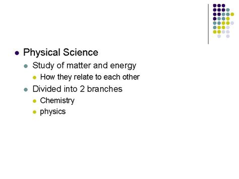 Exploring Physical Science Chapter 1 Exploring Physical Science