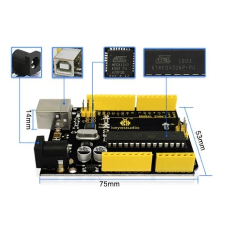 Arduino Uno R3 Dil Type B Usb Italija 3dsveteu Arduino Spletna