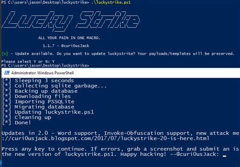 Curi0usjack Creating Self Updating Powershell Scripts With Github