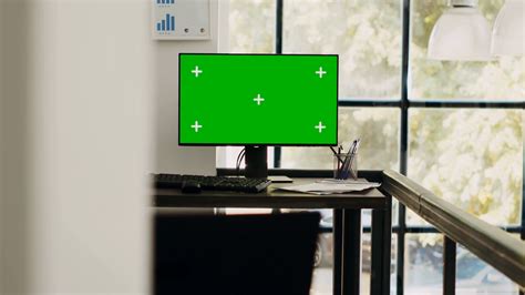 Modern Coworking Space With Monitor Showing Stock Footage Sbv 348625698