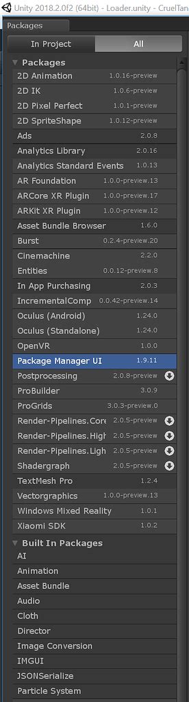 how to install addressable package unity engine unity discussions